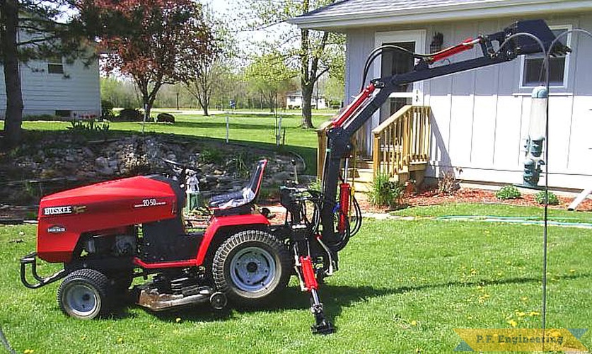 P.F. Engineering — Do-it-yourself Plans — Gallery - Micro Hoe